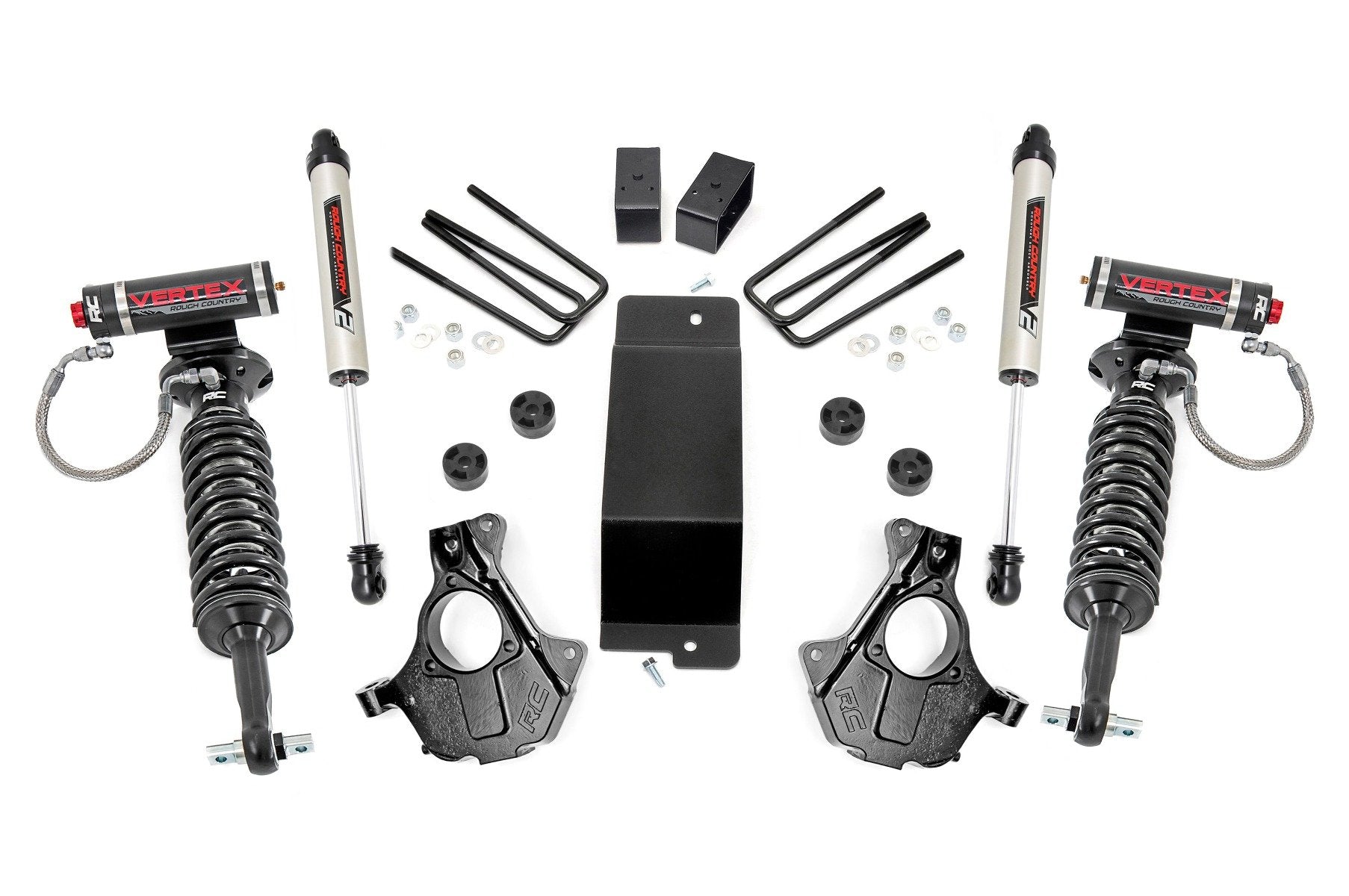 3.5 Inch Lift Kit | Cast Steel LCA | Vertex/V2 | Chevy/GMC 1500 (14-18 ...