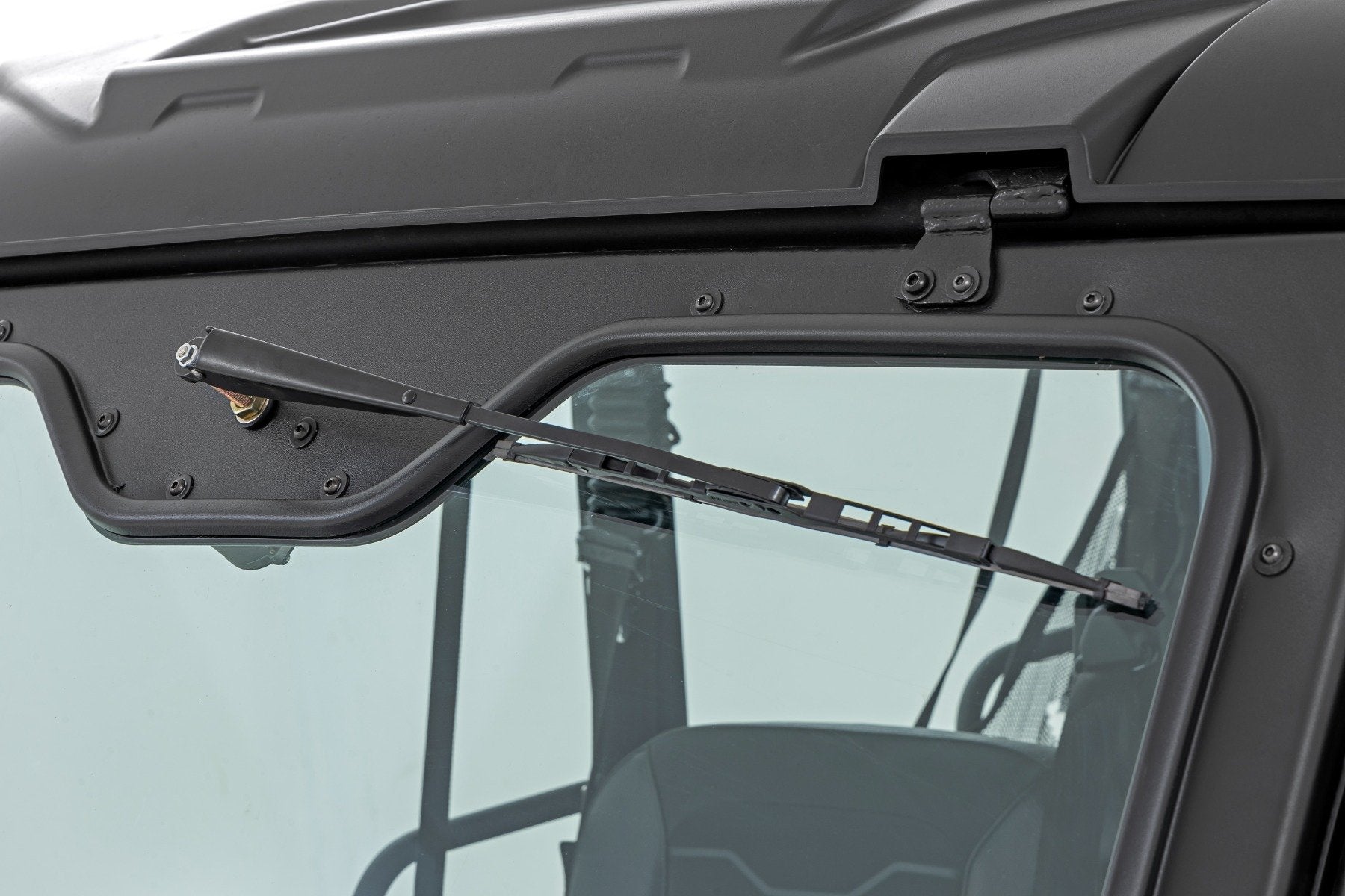 Universal UTV Powered Wiper w/Washer Tank | 16" Blade – Prestige Auto Lab