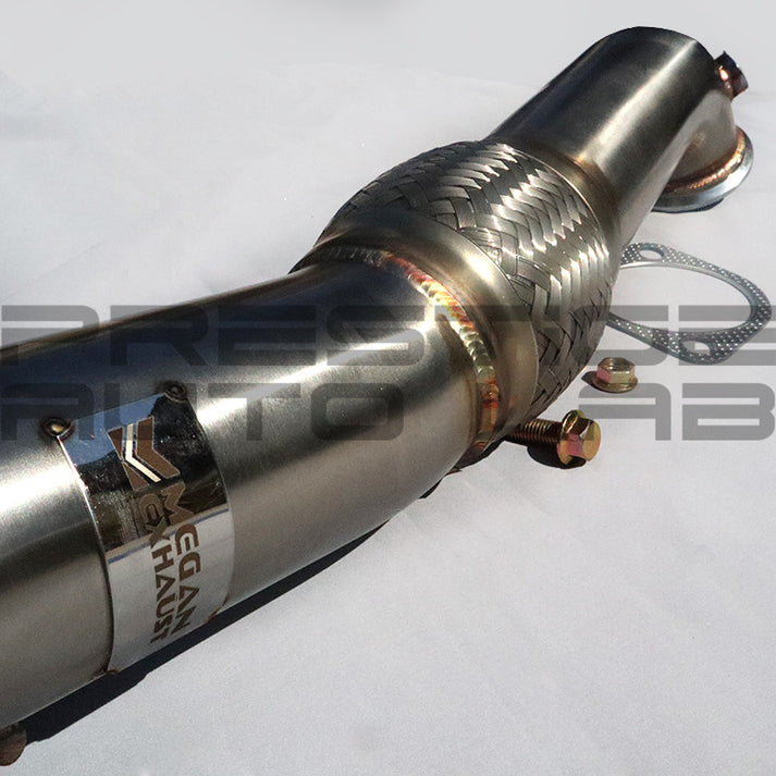 Megan Racing Exhaust Pipe Downpipe For 13-18 Ford Focus ST 2.0 Turbo ...