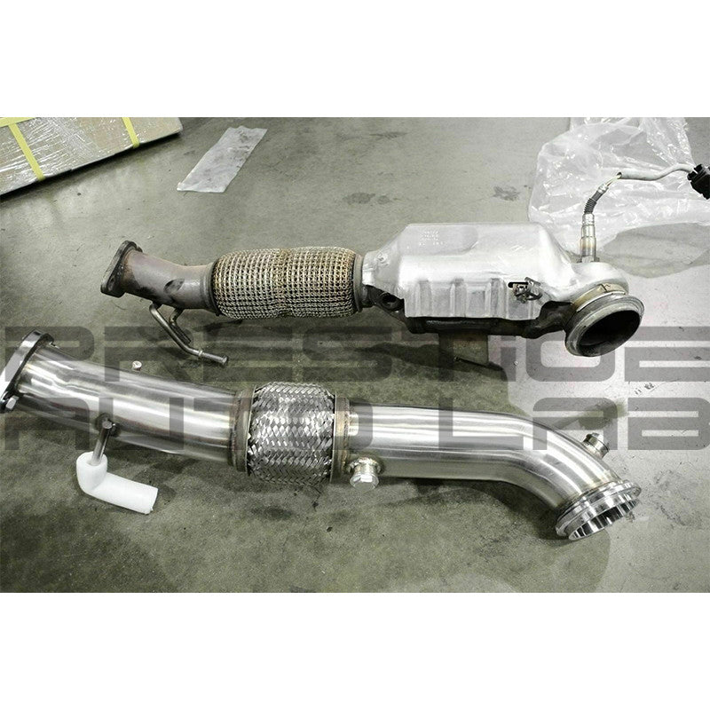 Megan Racing Exhaust Pipe Downpipe For 13-18 Ford Focus ST 2.0 Turbo ...