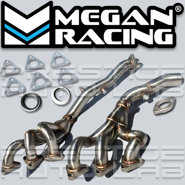 Megan Racing Stainless Steel Header Exhaust Fits BMW M3 E46 00-06 MR-S ...