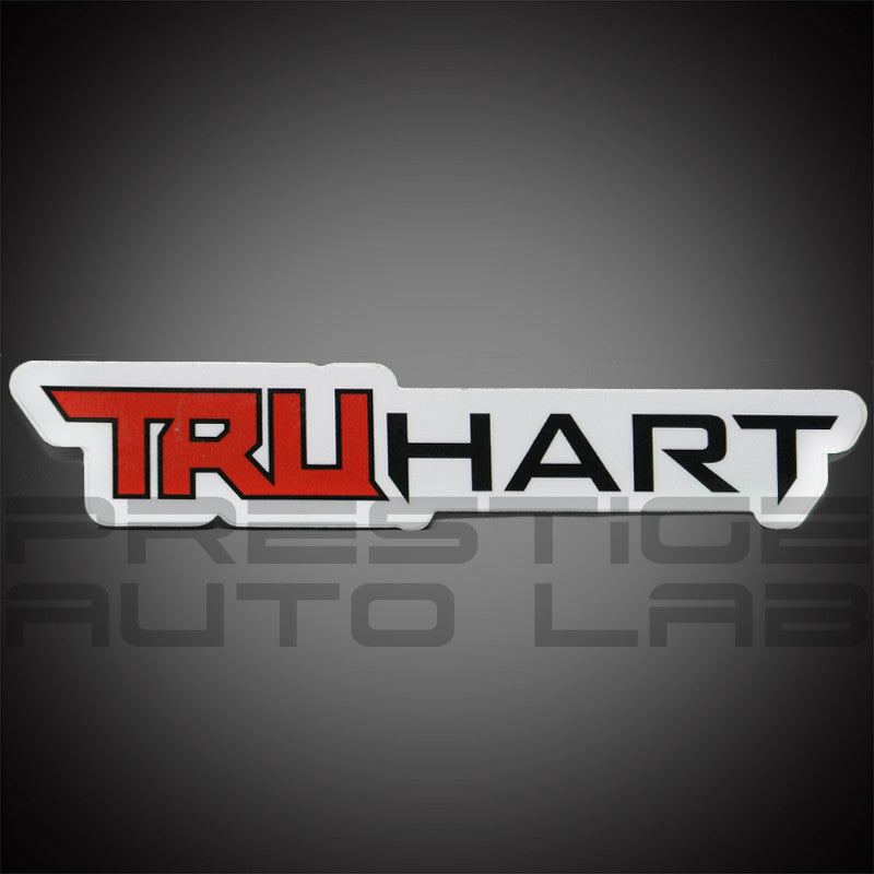 1x TRUHART DECAL / STICKER - White – Prestige Auto Lab